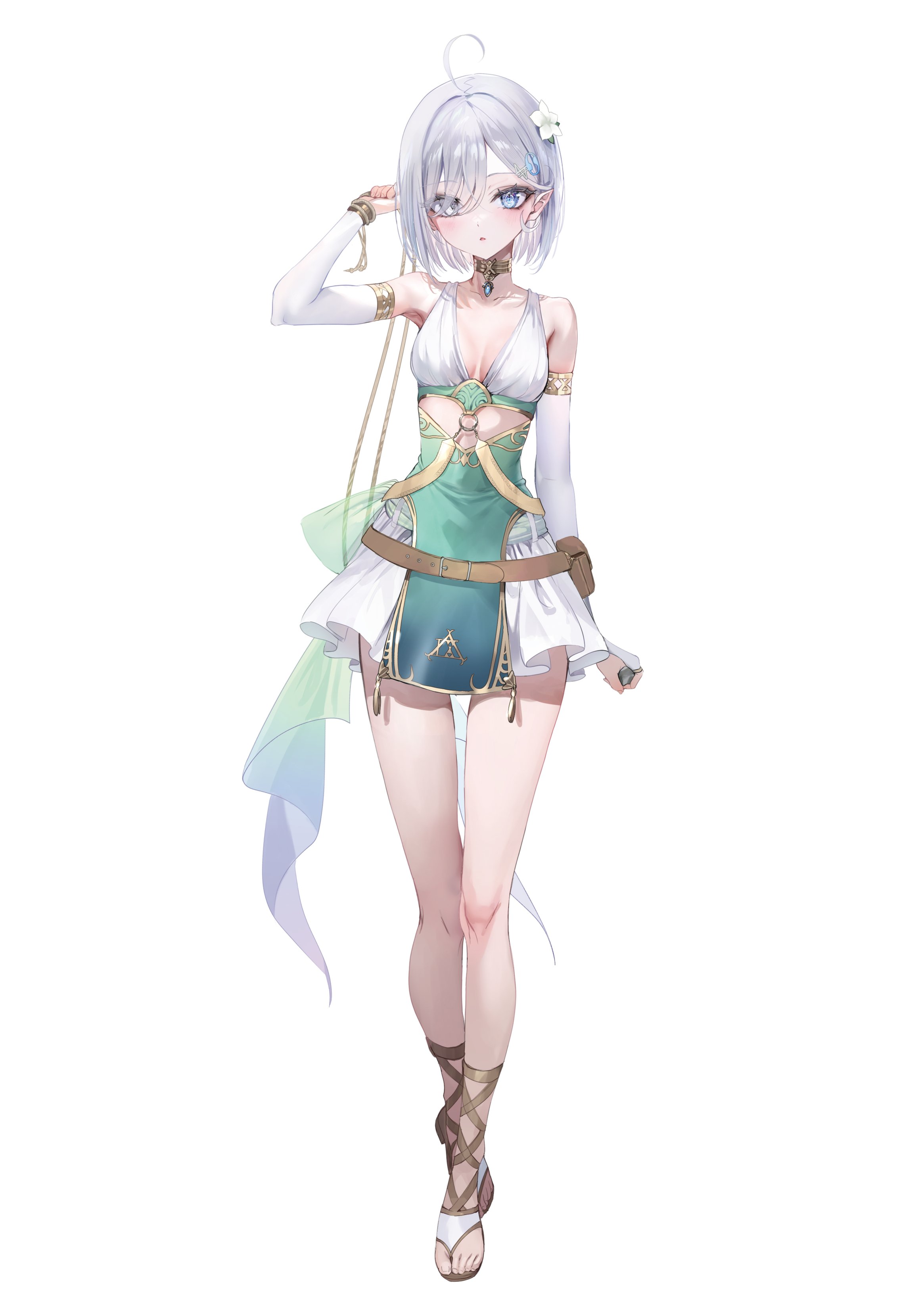 nekometaru shibou yuugi de meshi wo kuu. yuuki (shibou yuugi) heterochromia no bra pointy ears ...